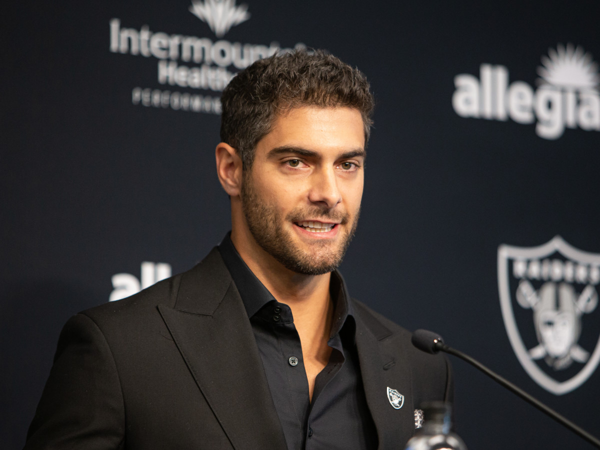 How can Jimmy Garoppolo turn the Las Vegas Raiders around? - Sports ...