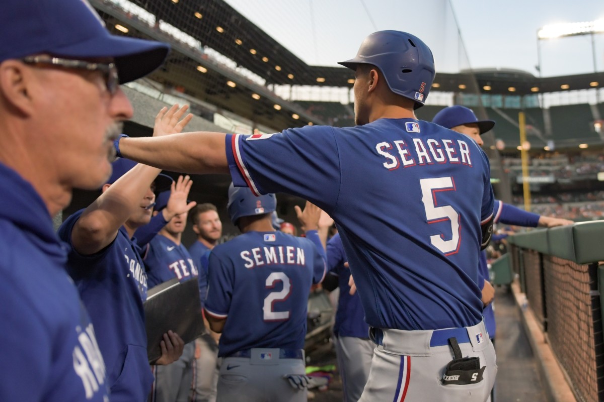 Texas Rangers Offense Helping Franchise Reach Rare Club in Baseball ...