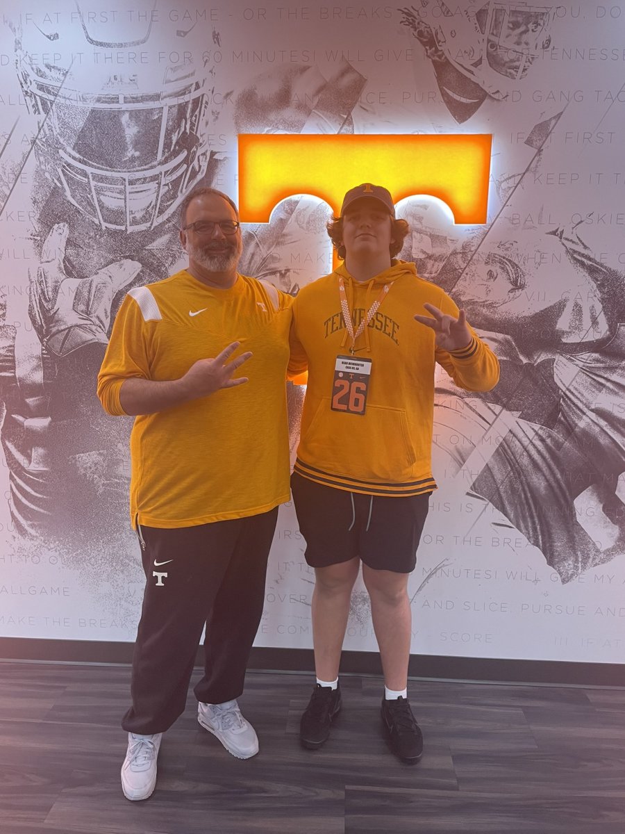 Bear McWhorter Visiting Tennessee Football - Sports Illustrated ...