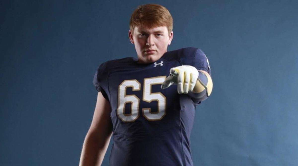 Joe Otting Bracing For The Transition To Notre Dame - Sports ...