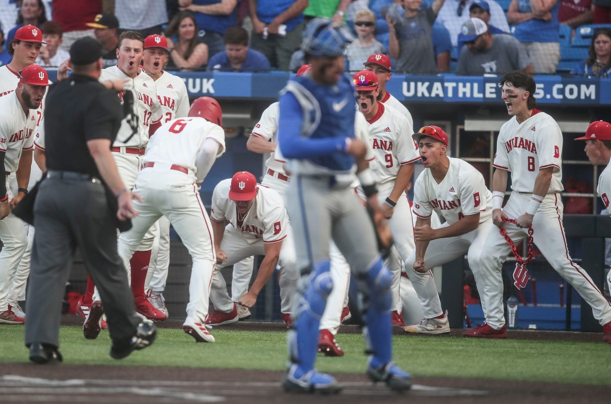Indiana's Tyler Cerny Suspended For Violating NCAA Celebration Rules ...