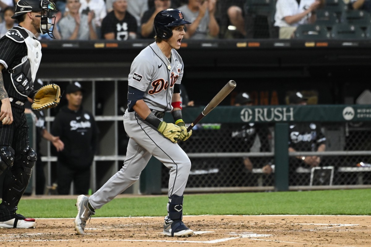 Detroit Tigers' Nick Maton Trolls Phillies, Fans After Hitting Home Run ...