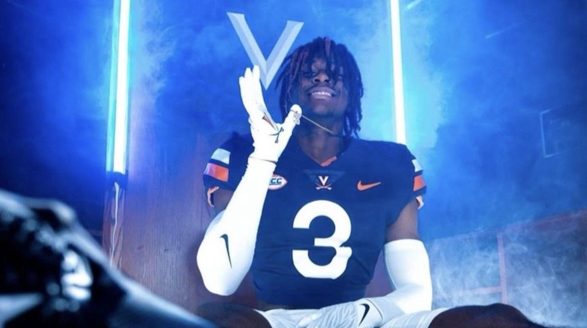 Three-Star Wide Receiver Christian Zachary Commits to Virginia Football ...