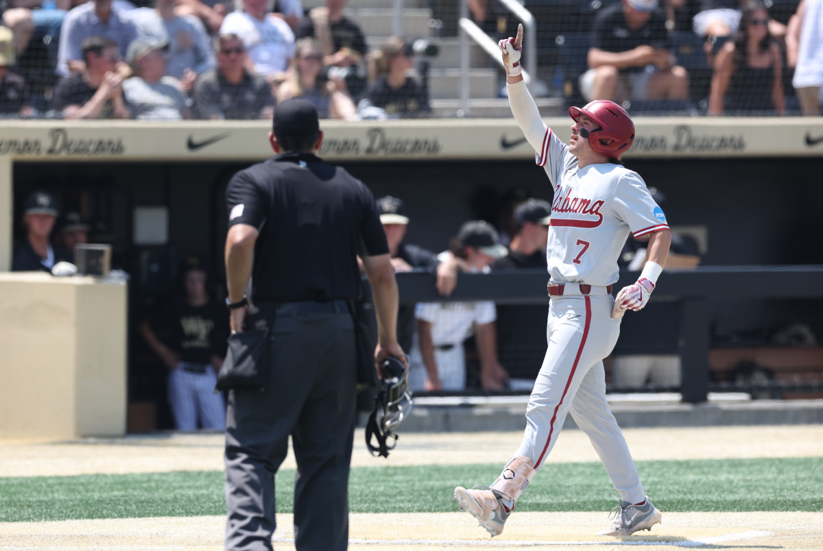 Caden Rose Keeps Alabama Baseball in the Fight in First Winston-Salem ...