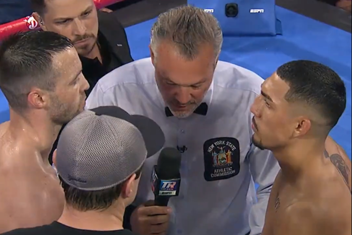 VIDEO: Teofimo Lopez Dethrones Josh Taylor To Claim 140-Pound Title - Sports Illustrated MMA ...