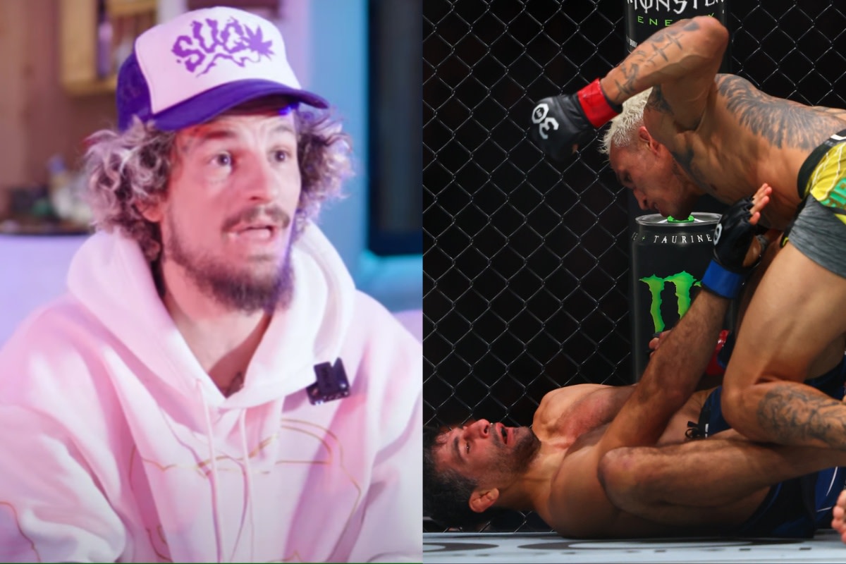 VIDEO: Sean O'Malley's Live Reaction To Charles Oliveira's TKO Win At ...