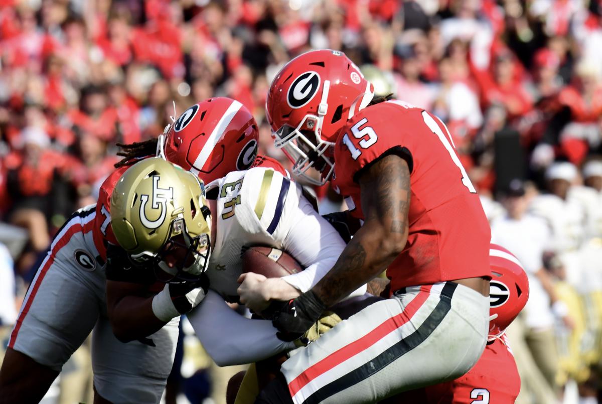 Georgia Bulldogs Defense Ranked Tops in College Football - Sports ...