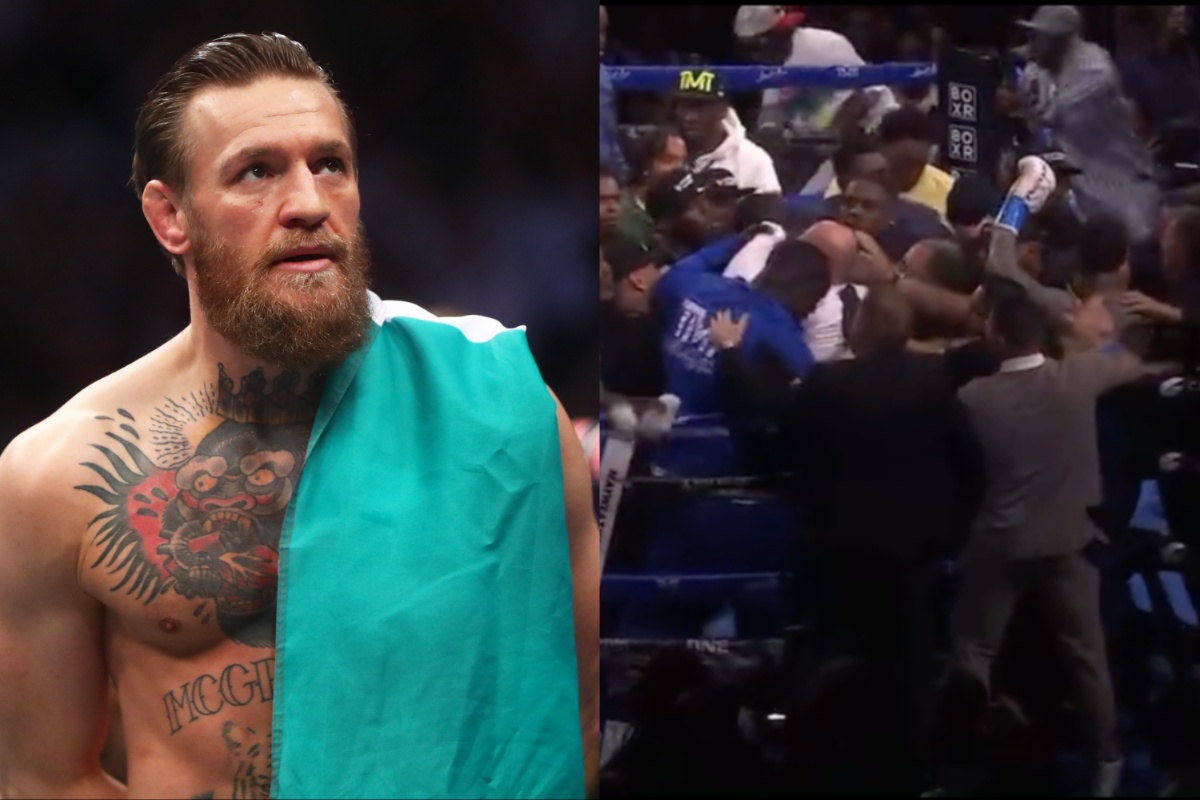 Conor McGregor Reacts to Floyd Mayweather-John Gotti III Brawl - Sports ...