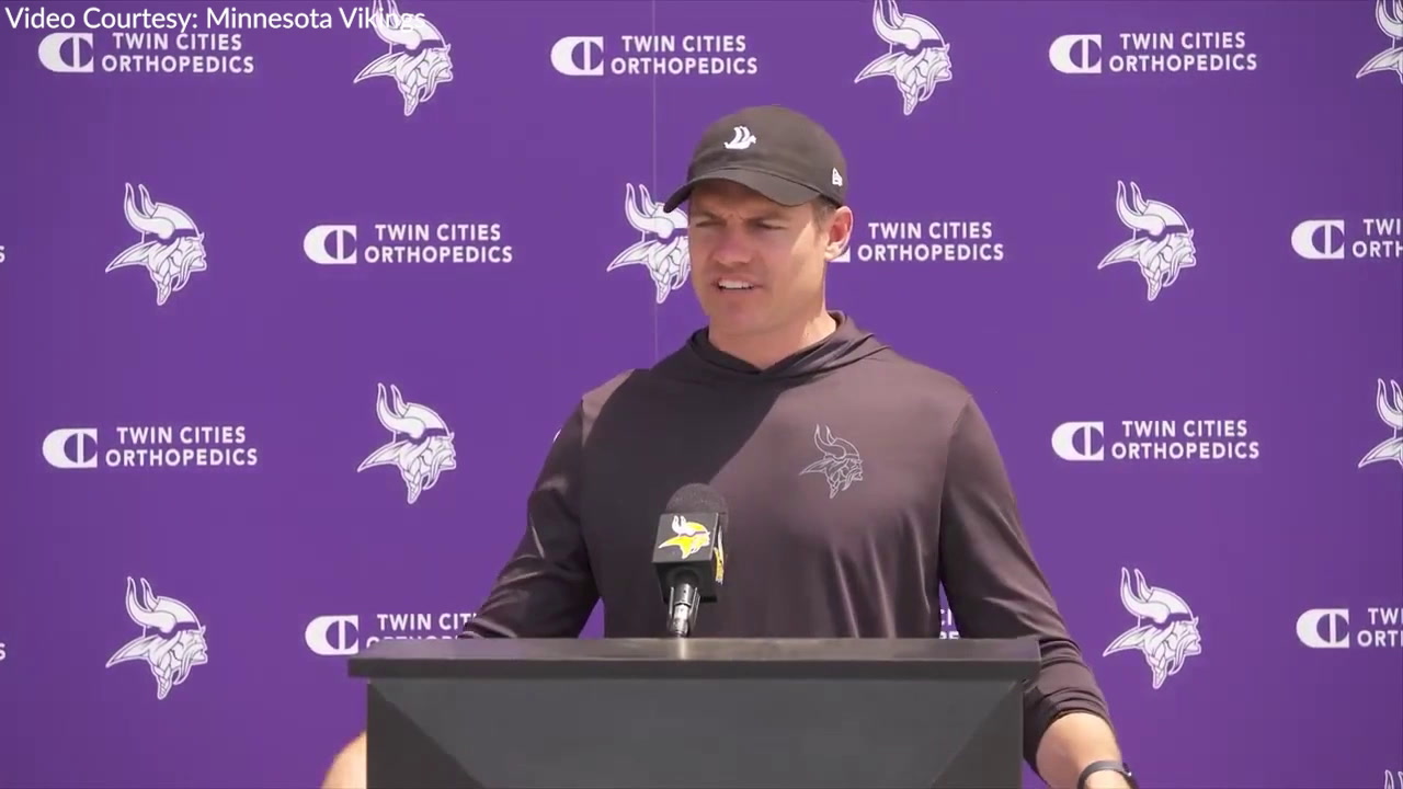 Kevin O'Connell on Jordan Addison being ready for Training Camp ...