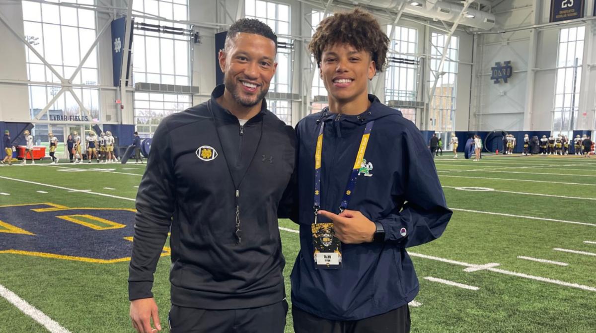 Notre Dame Is A Special Place For Dynamic Receiver Talyn Taylor ...