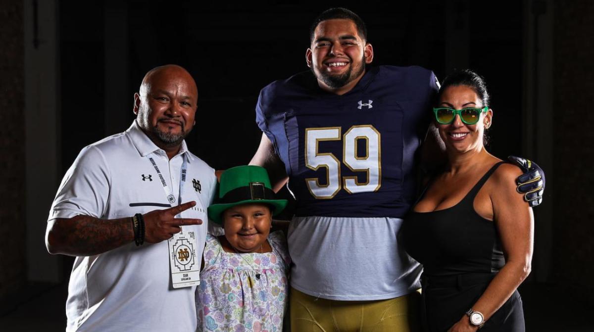 Notre Dame Coaches Stop In To See 2024 Defensive Tackle Commit Sean ...