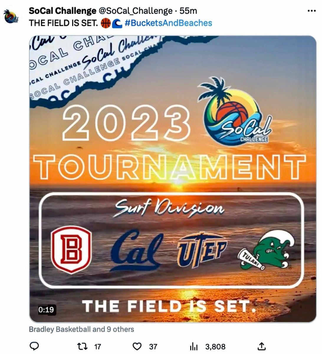 Cal Basketball: Mark Madsen's Team Set to Play Nov. 20 & 22 at SoCal ...