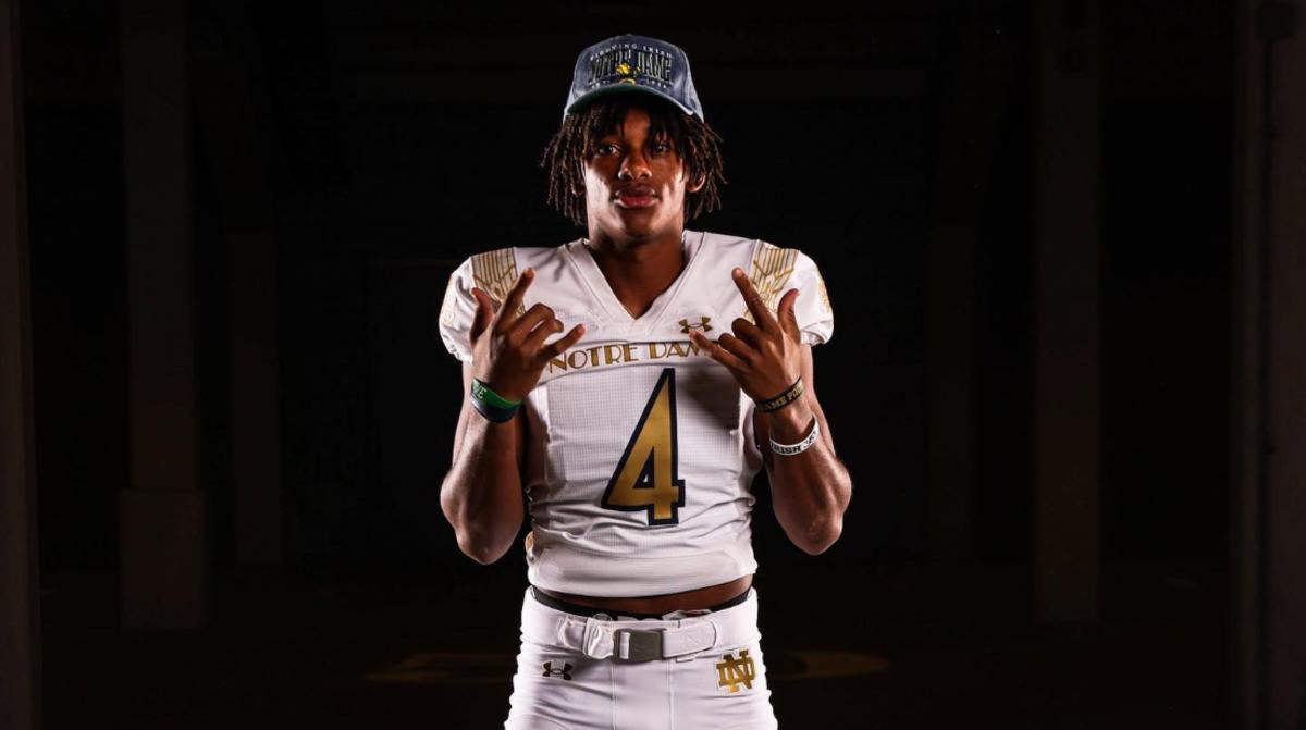 Leonard Moore Is Hoping To Develop Into The Next Great Notre Dame ...
