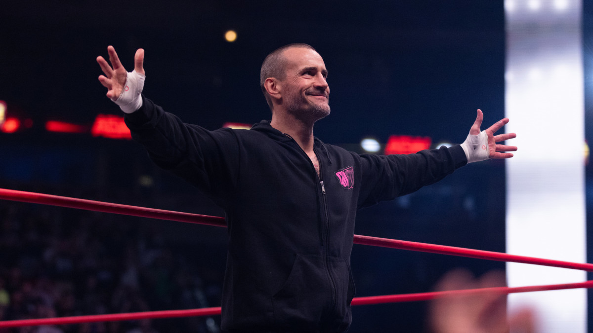 AEW Collision: CM Punk returns with fiery promo (video) - Sports Illustrated