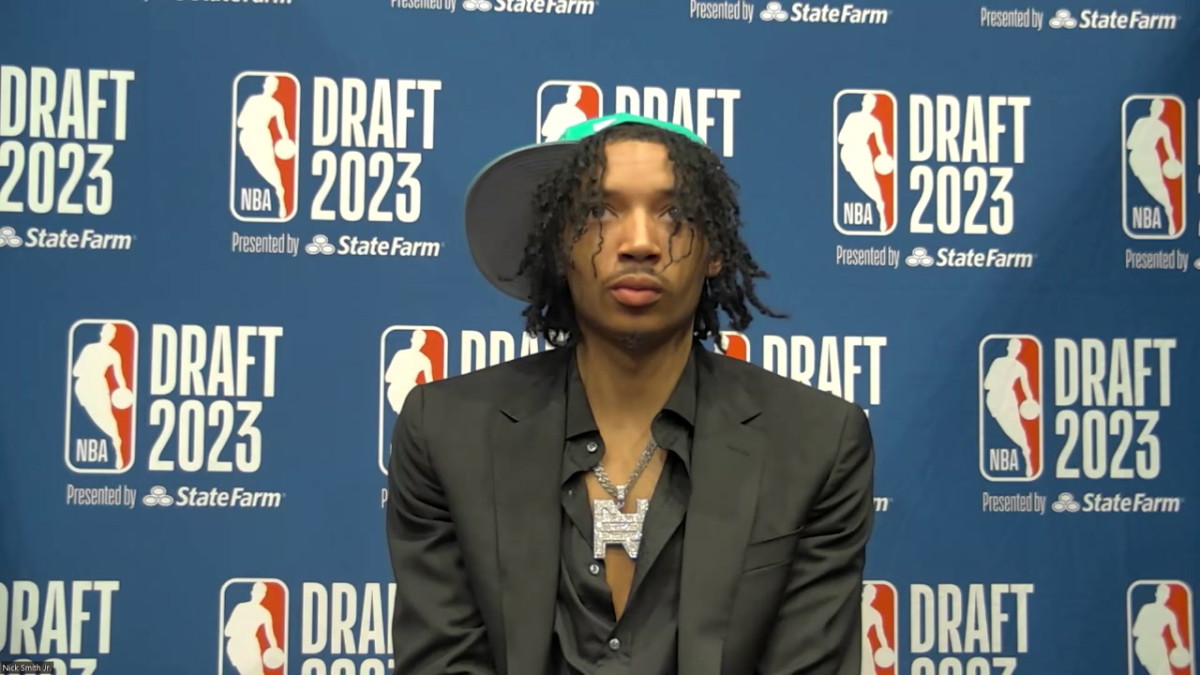 WATCH: Nick Smith NBA Draft Night Interview - Sports Illustrated ...