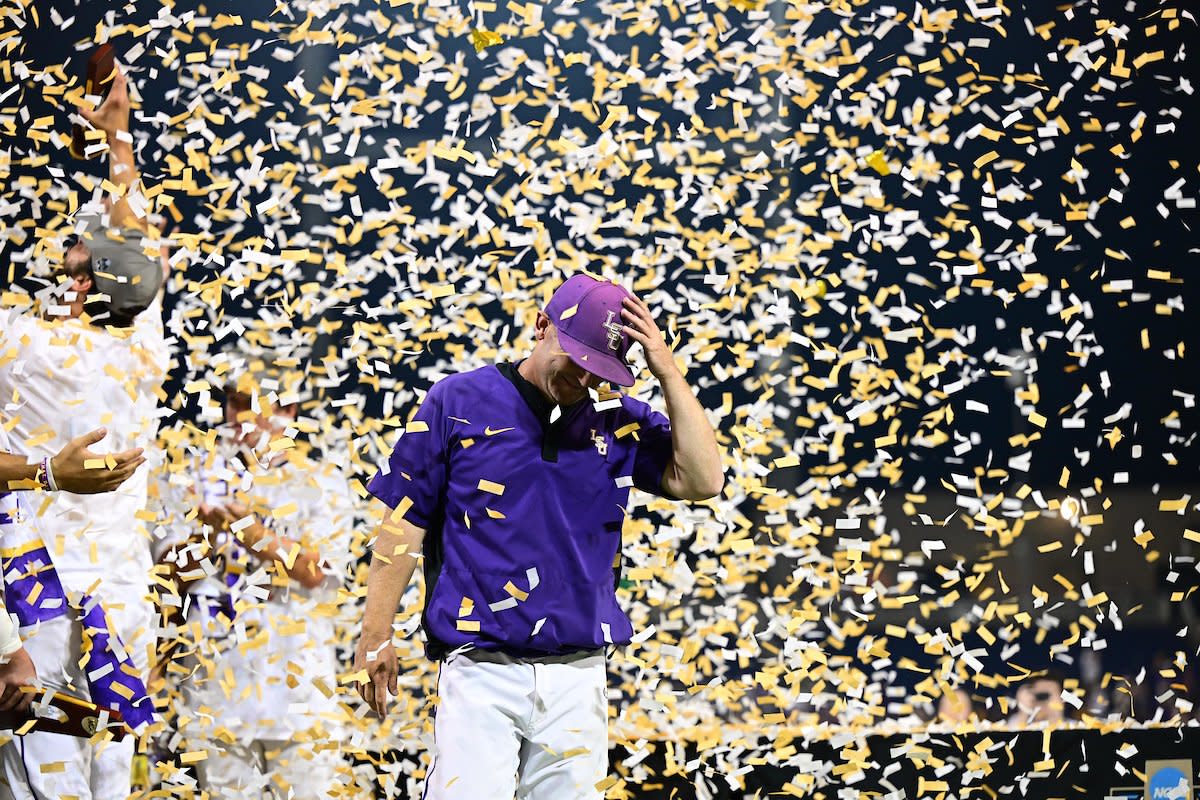 WATCH: LSU's Jay Johnson Talks The Rise Of Paul Skenes And Dylan Crews ...