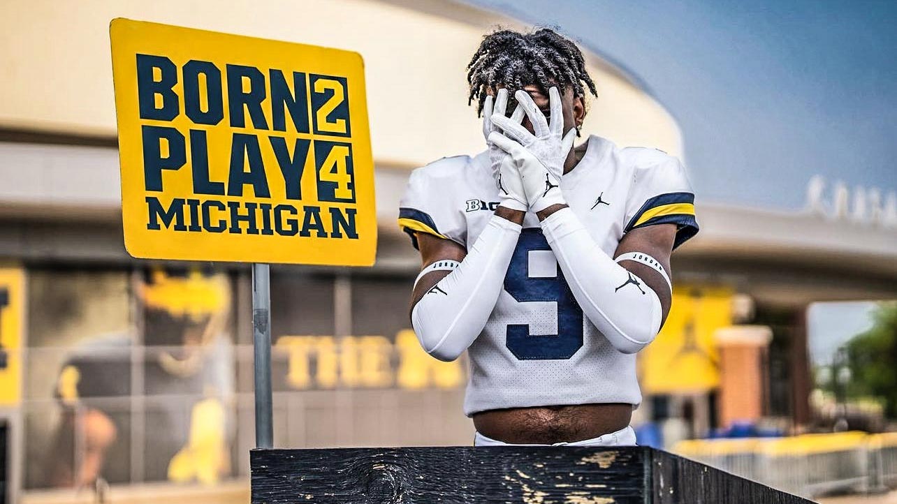 New Michigan Commit Elias Rudolph Looks Like NFL EDGE Rusher Randy ...