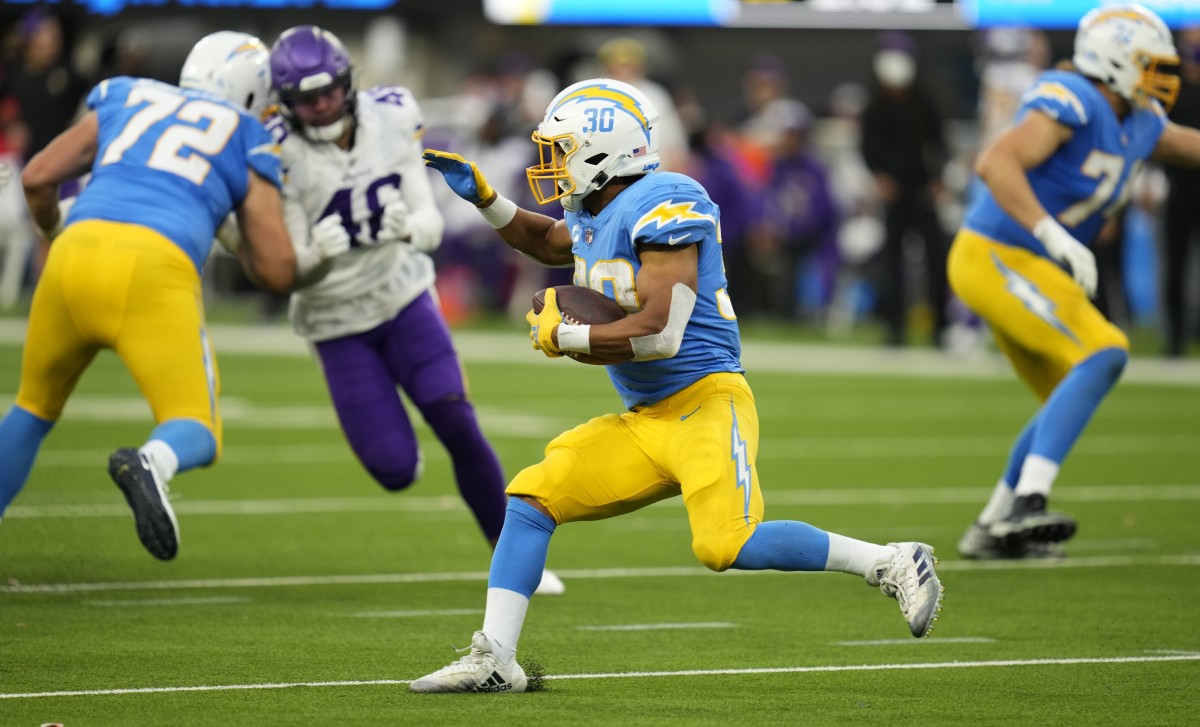 Chargers Notes: LA's Running Back Core Rankings, Andy Reid and Drue ...