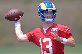 Los Angeles Rams Quarterback Stetson Bennett Throws First Ever ...