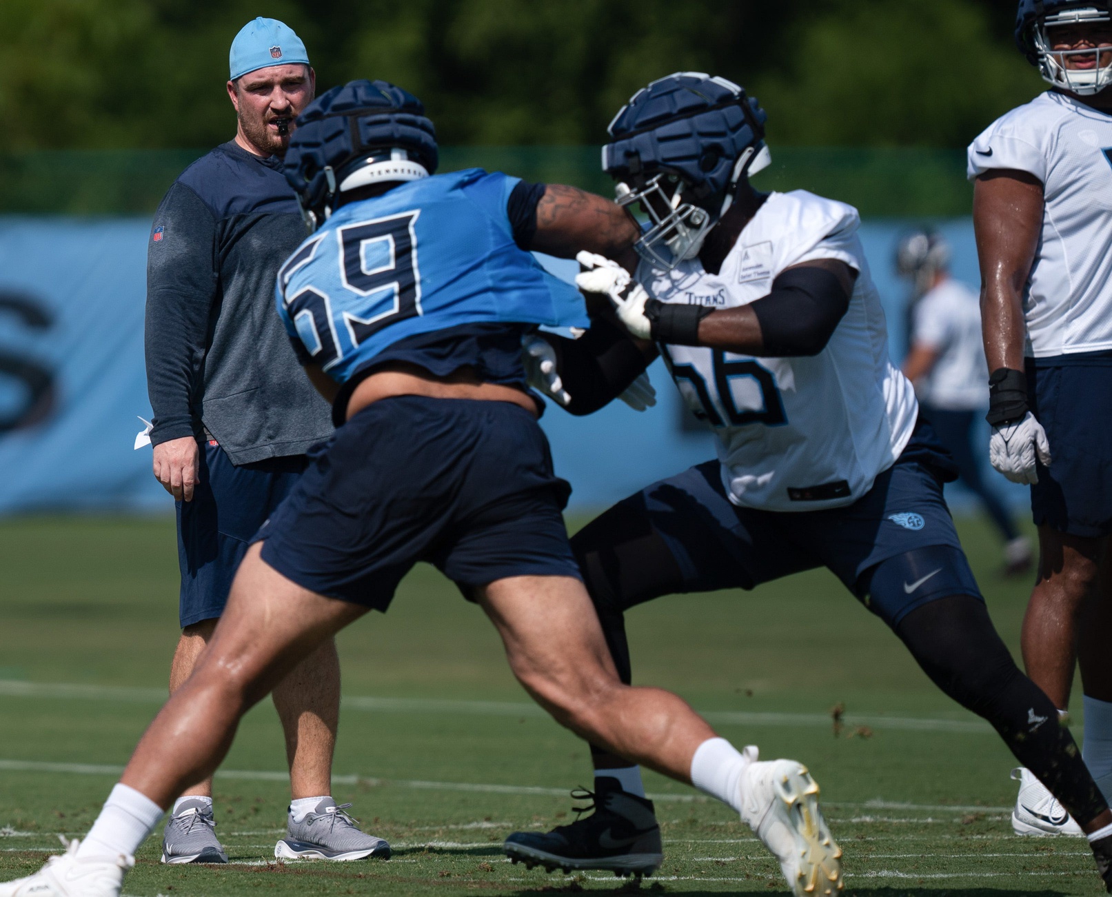 Tennessee Titans Offensive Tackle Issues Showing Up Early in Training ...