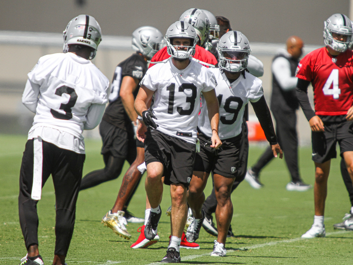 Las Vegas Raiders WR Hunter Renfrow from training camp - Sports ...