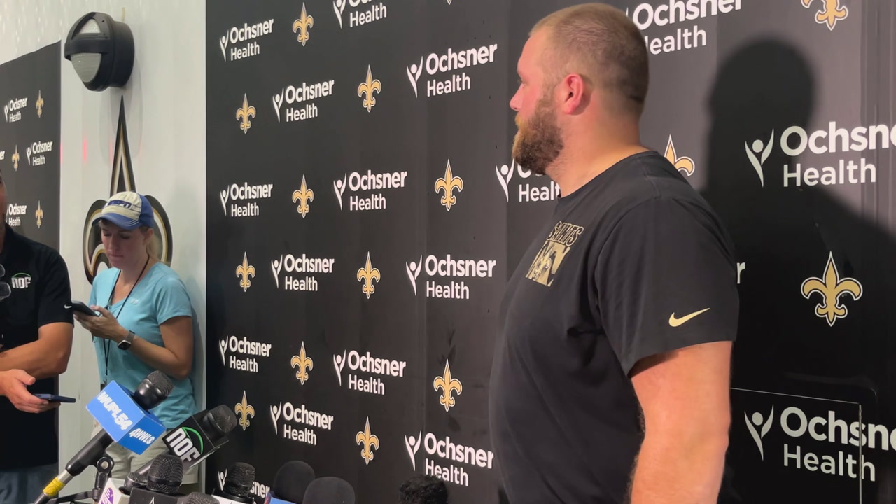 James Hurst Interview - Saints Training Camp, Day 5 - Sports ...