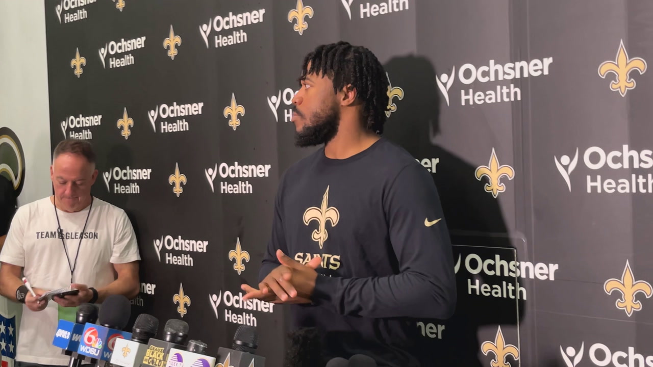 Andrew Dowell Interview - Saints Training Camp, Day 6 - Sports ...