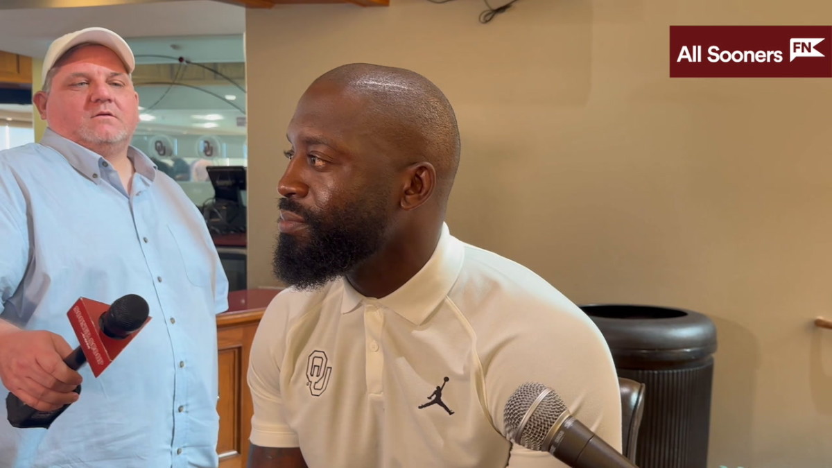 WATCH: Oklahoma DB Coach Jay Valai Media Day Interview - Sports ...