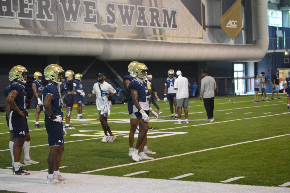 Photos from day one of fall camp for Georgia Tech - Sports Illustrated ...