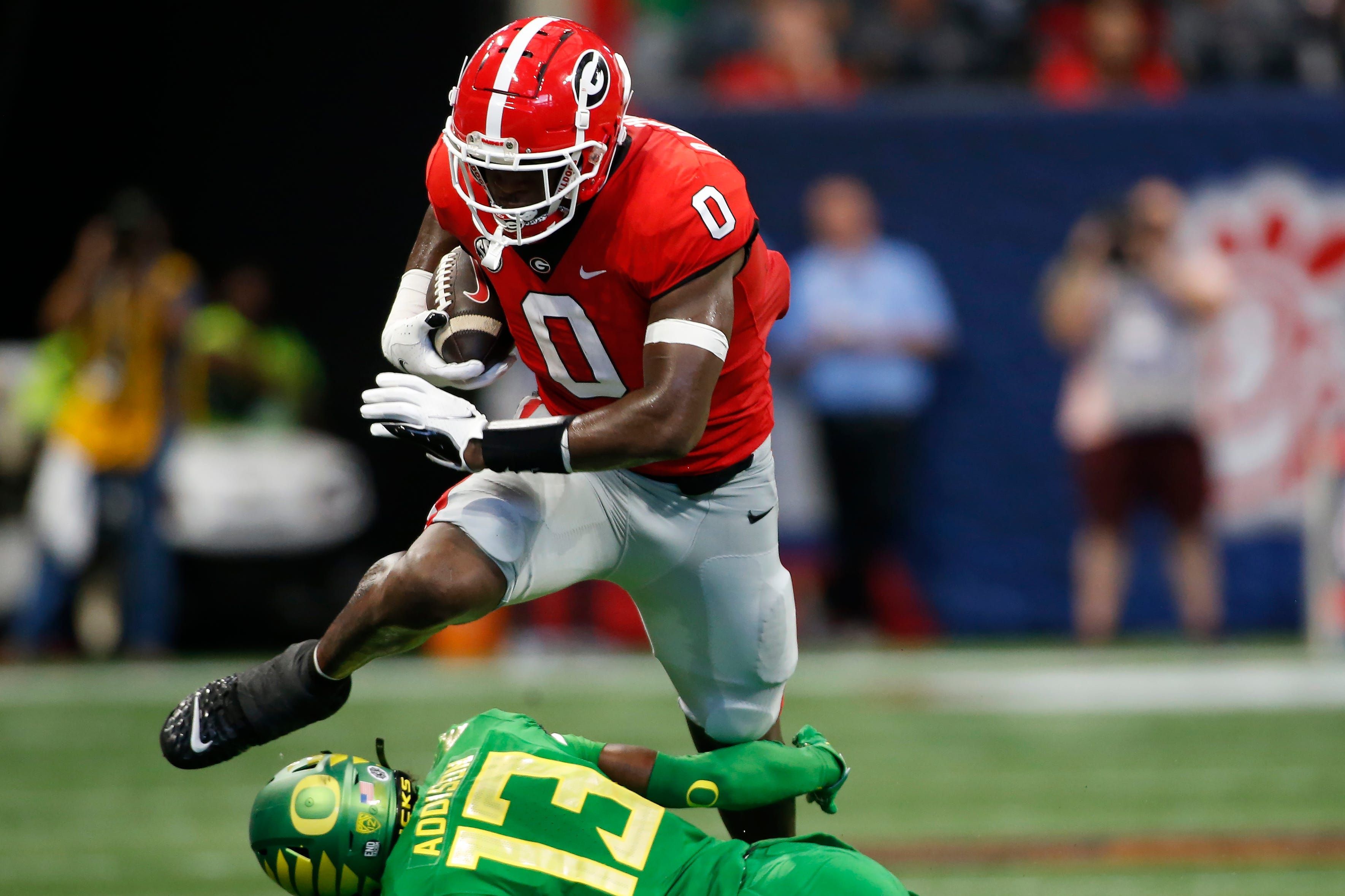 Georgia Football TE Darnell Washington Making A "Statement" Against ...