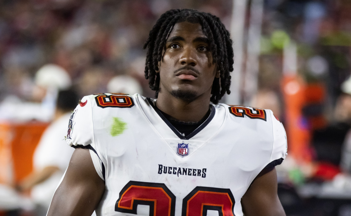 Buccaneers' Rachaad White Hit With Scary Cheap Shot at Camp, Fight ...