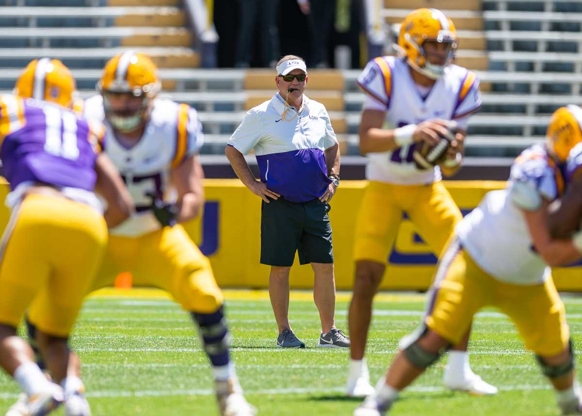 LSU Fall Camp Scrimmage: Three Position Groups to Monitor - Sports ...