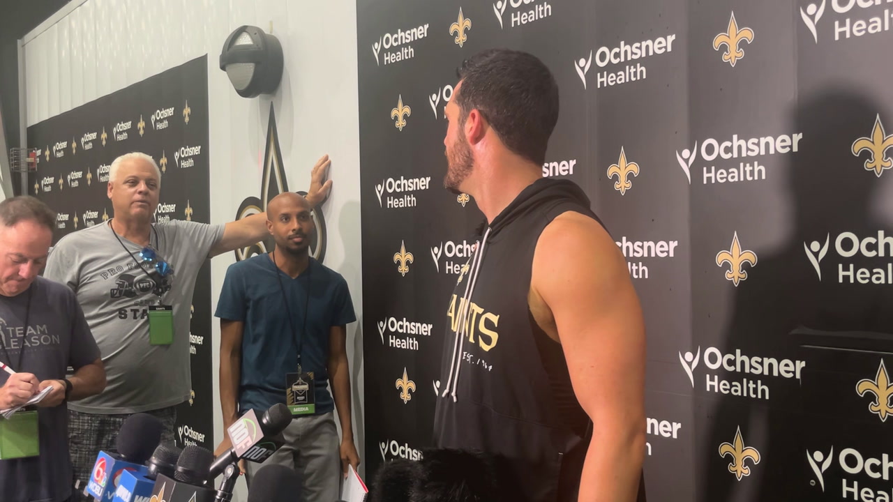 Derek Carr Interview - Saints Training Camp, Day 7 - Sports Illustrated ...