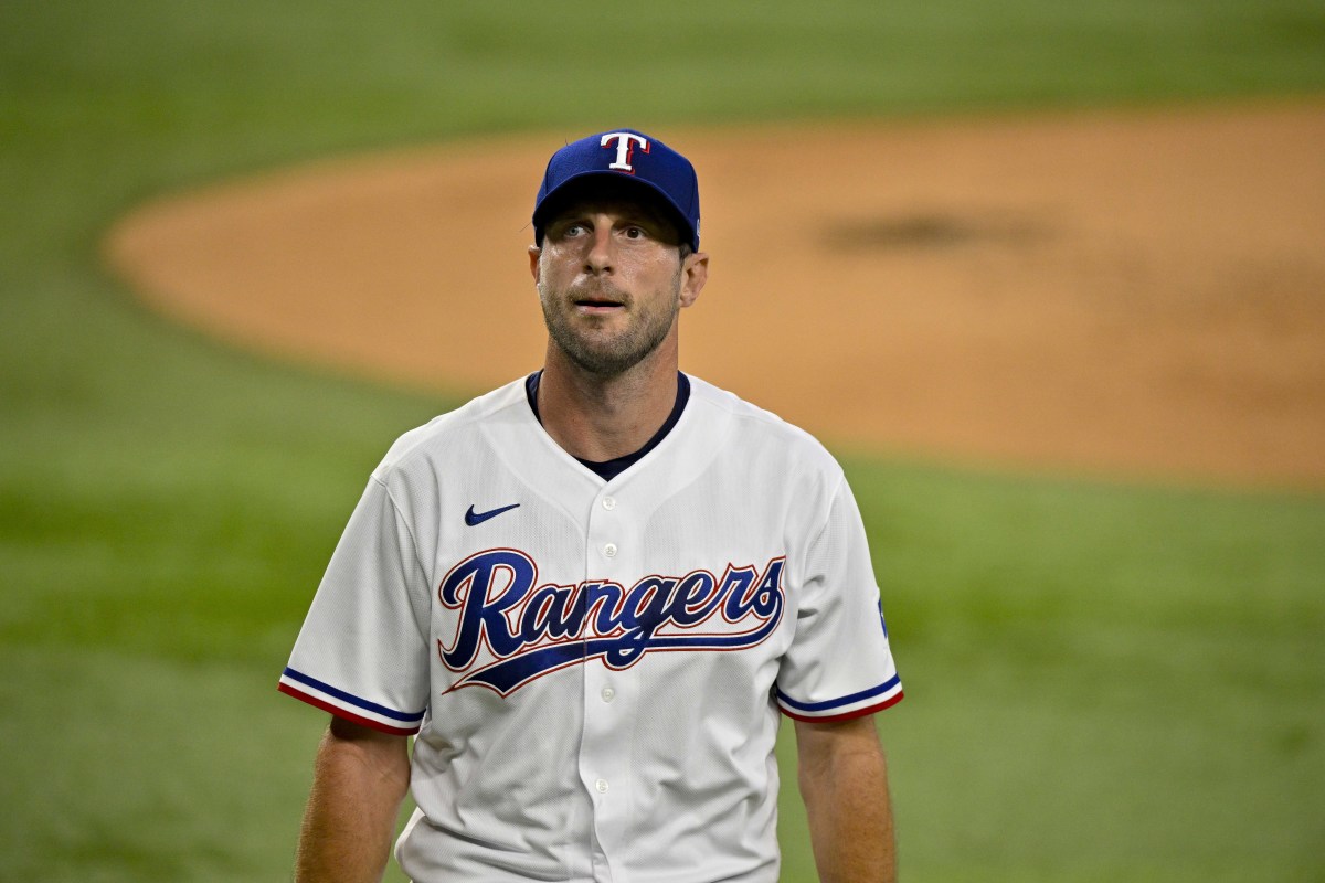 Texas Rangers Pitcher Max Scherzer Out For Remainder of Regular Season ...