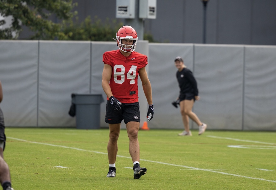 Ladd McConkey Speaks With Media Following Day One of Fall Camp for ...