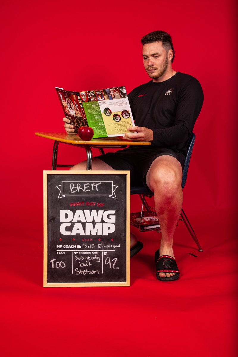 Georgia Football Punter Brett Thorson Makes Joke Towards Los Angeles ...