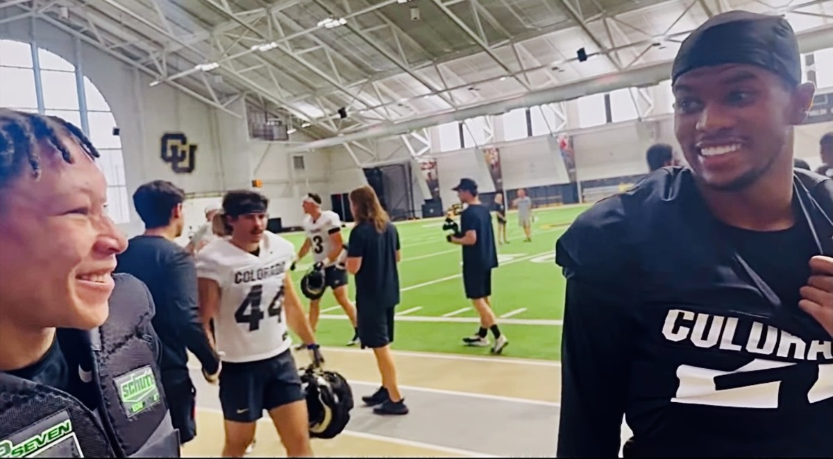 Shilo Sanders recaps the start of fall training camp under Coach Prime ...