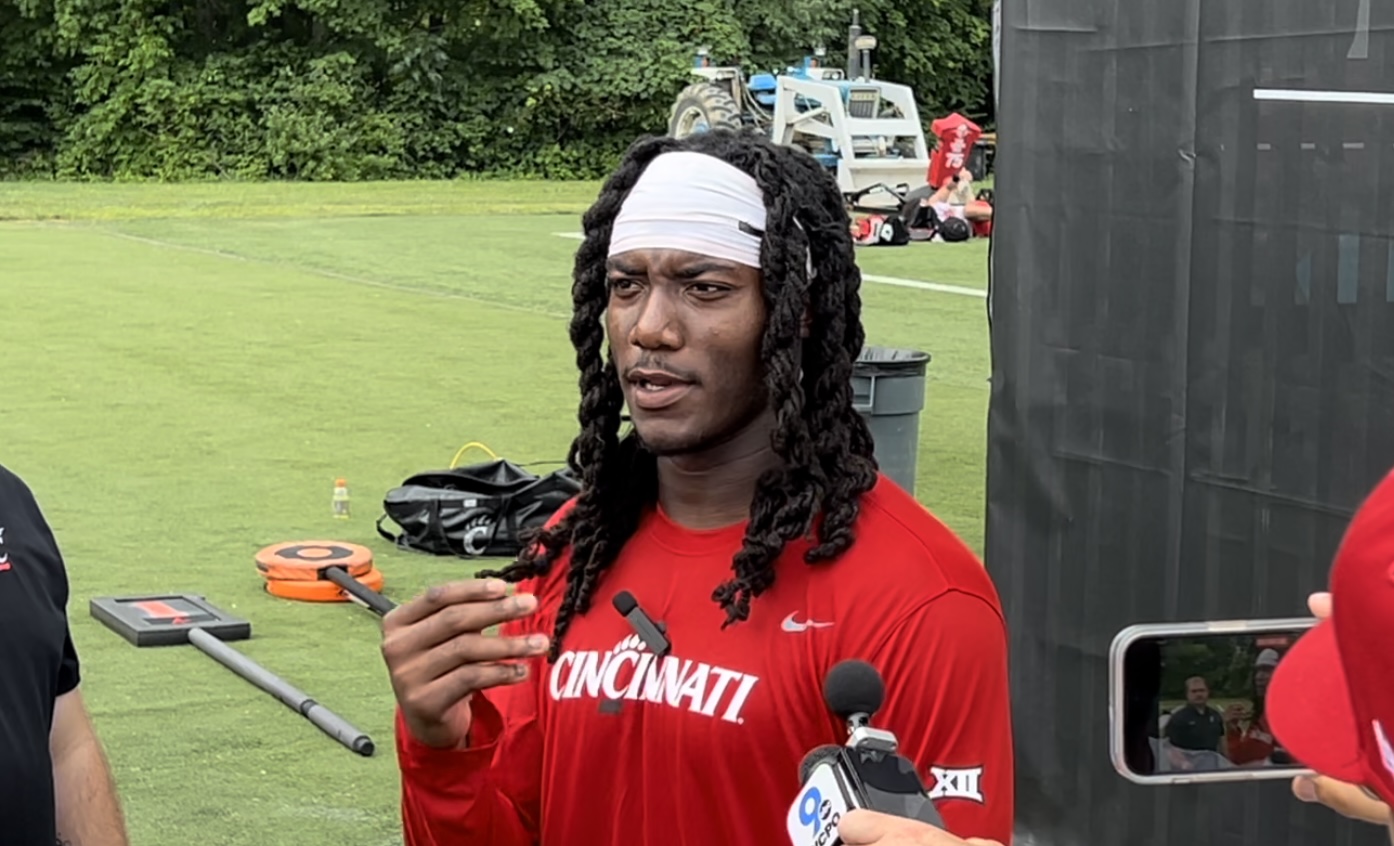 Watch: UC Football Players Emory Jones, Deshawn Pace Discuss UC Fall ...