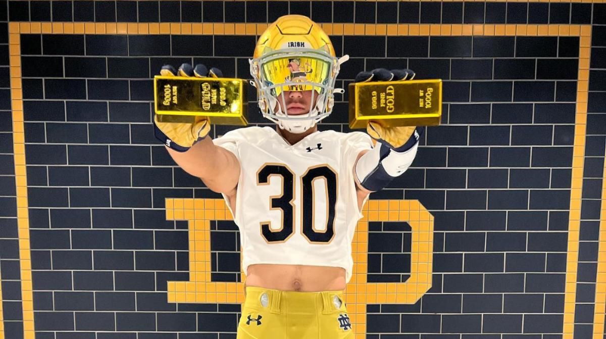 Notre Dame Continues To Push For Dynamic Wide Receiver Derek Meadows ...