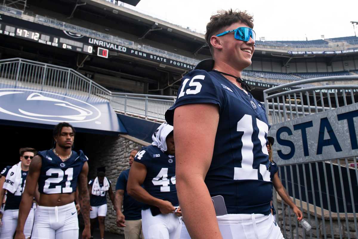 Inside the Transformation of Penn State Quarterback Drew Allar - Sports ...