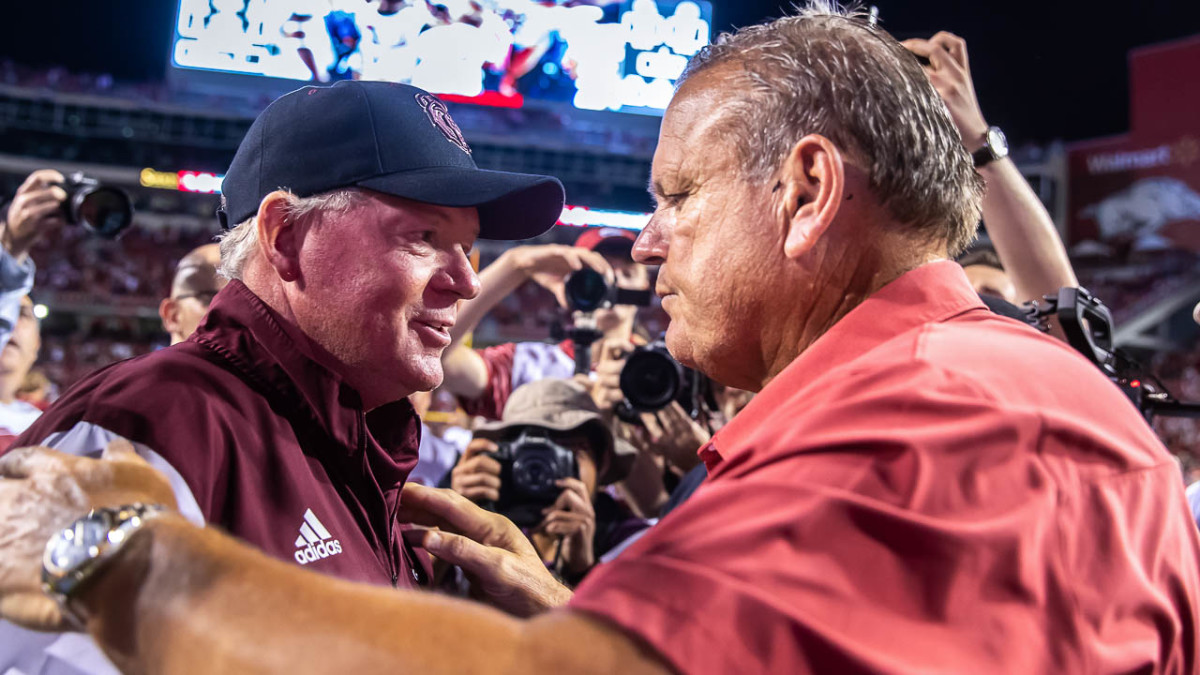 New Hogs' receivers coach Ronnie Fouch gets dream shot - Sports ...