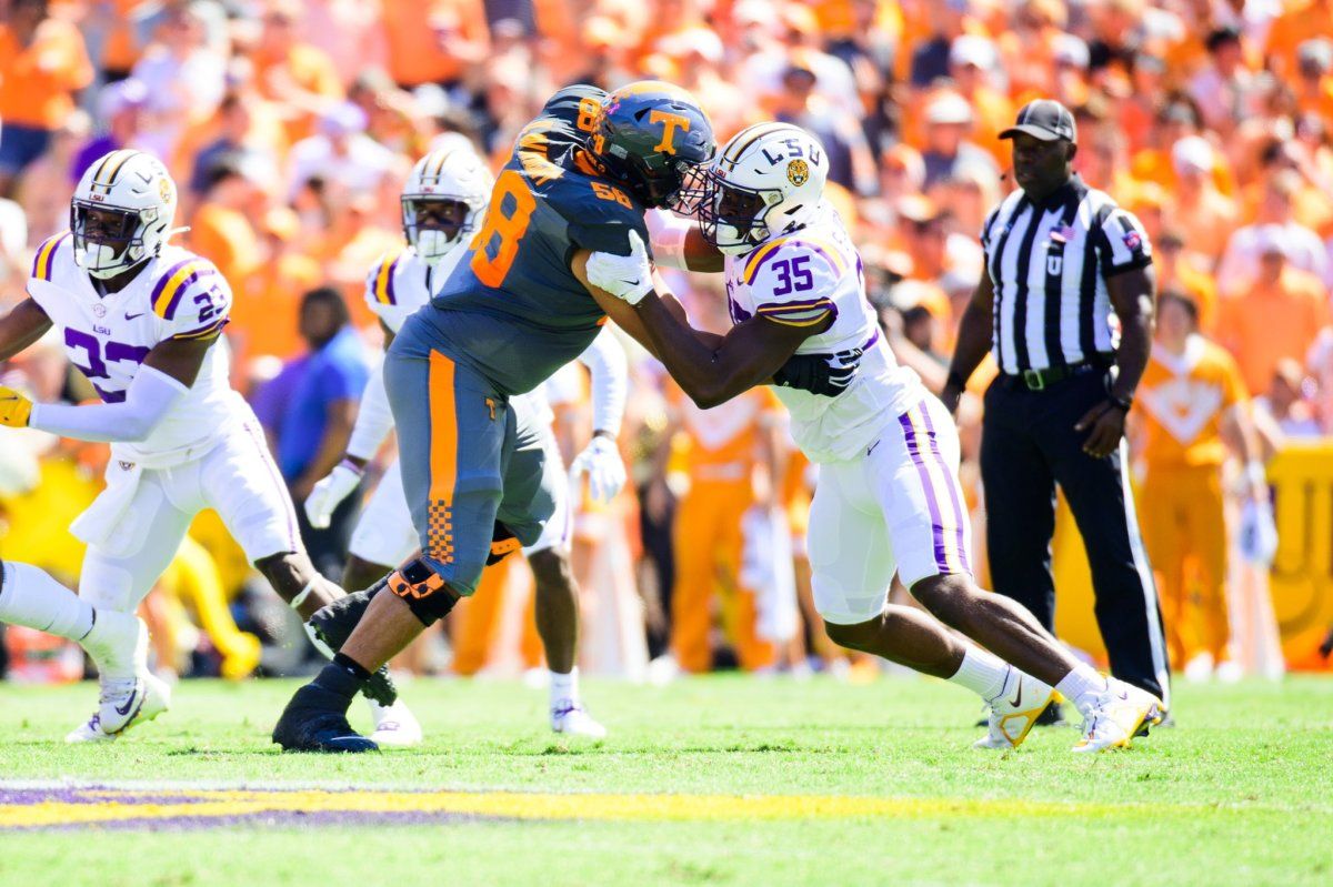 WATCH: LSU DE Sai'vion Jones Ready For Breakout Season - Sports ...