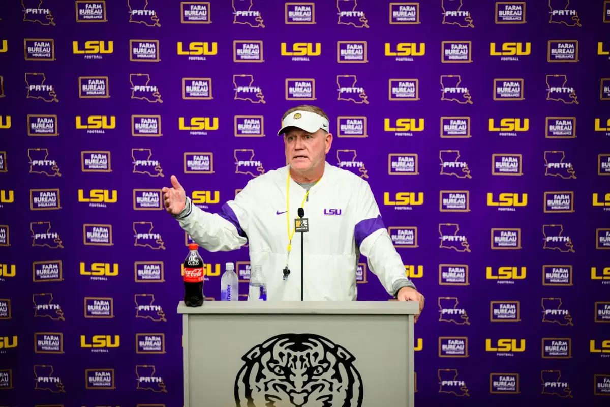 LSU Football: Brian Kelly Provides Status Update on Denver Harris ...