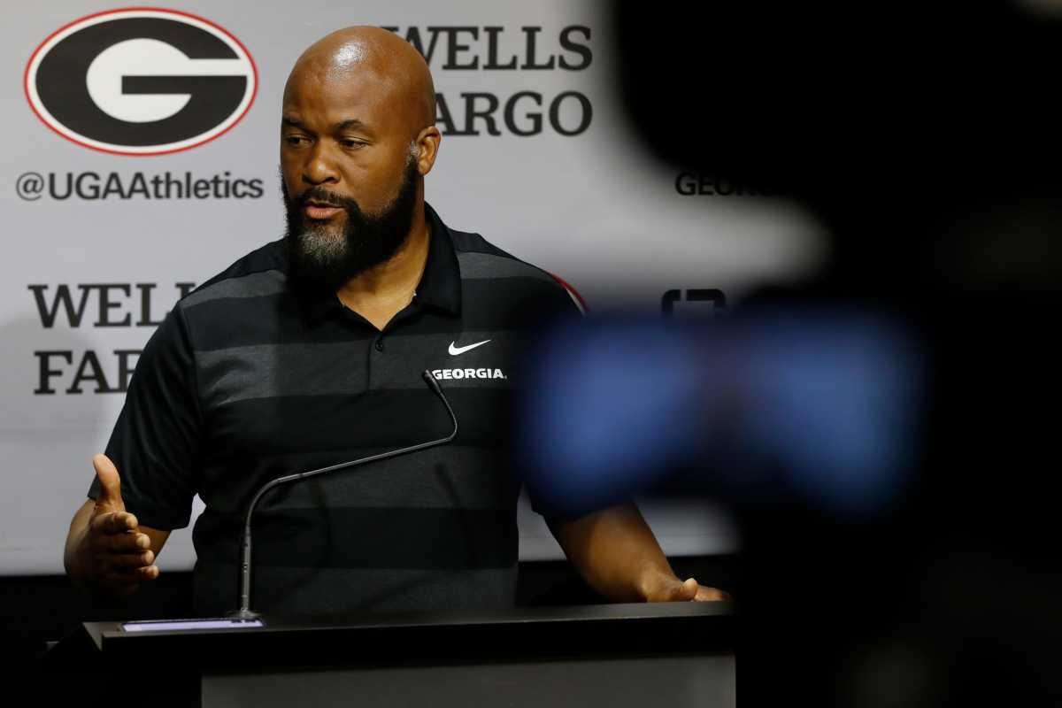 Georgia Football RB Coach Dell McGee Press Conference - Sports ...