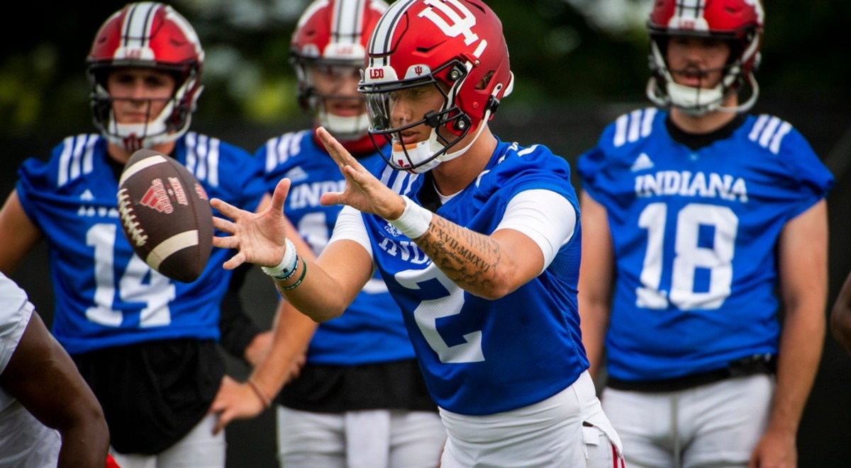 WATCH: Quarterback Tayven Jackson Scores First Touchdown of Indiana ...