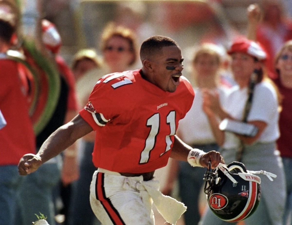 Former Indiana quarterback Antwaan Randle-El and running back Vaughn ...