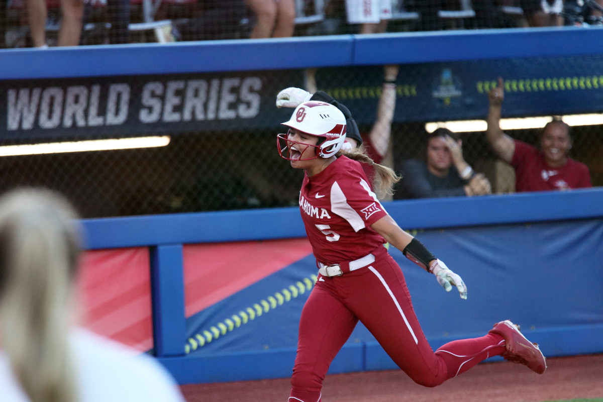 WCWS Photo Gallery: Oklahoma 16, Texas 1 - Sports Illustrated Oklahoma ...