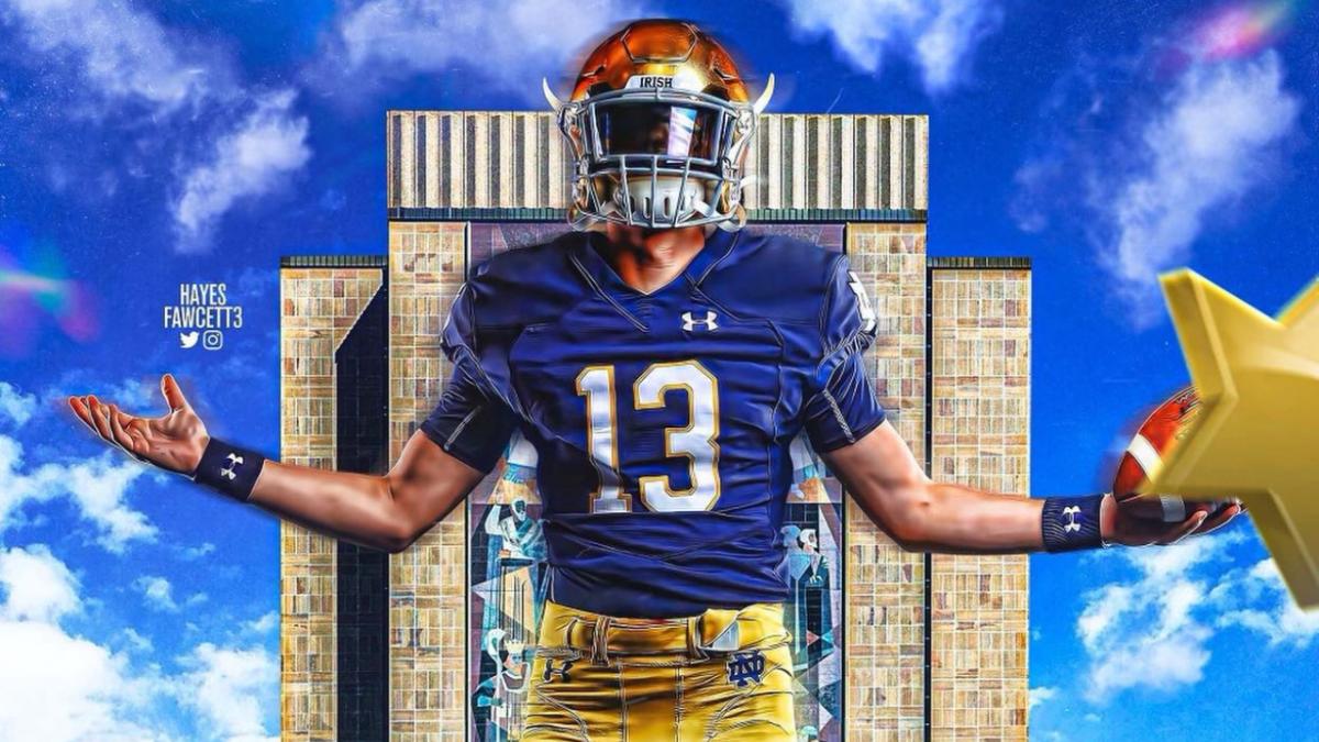 CJ Carr Talks Notre Dame Commitment, Tommy Rees, Marcus Freeman ...