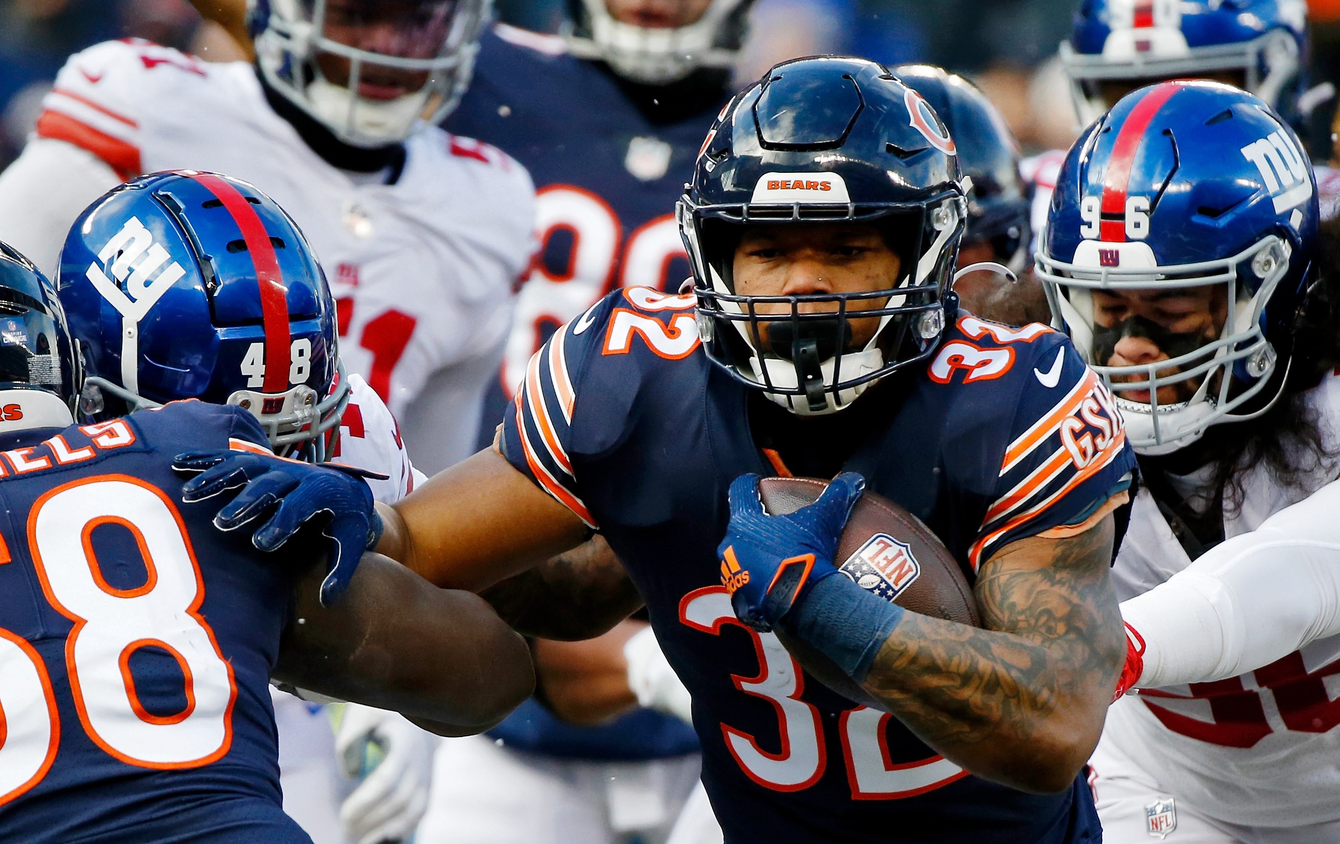 Projecting David Montgomery's 2022 Chicago Bears season - Sports ...