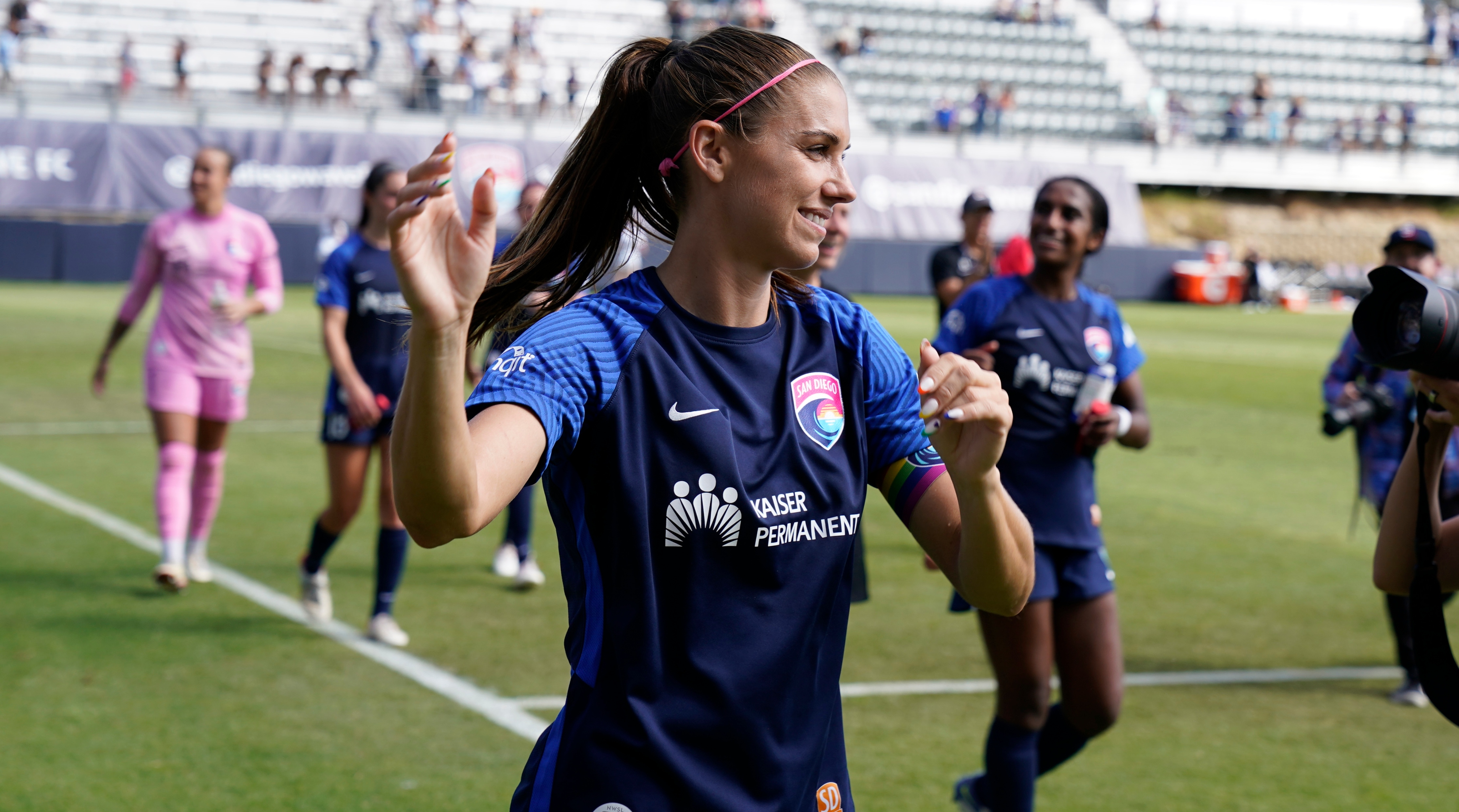 Alex Morgan Reacts to Making Roster for CONCACAF W Championship ...